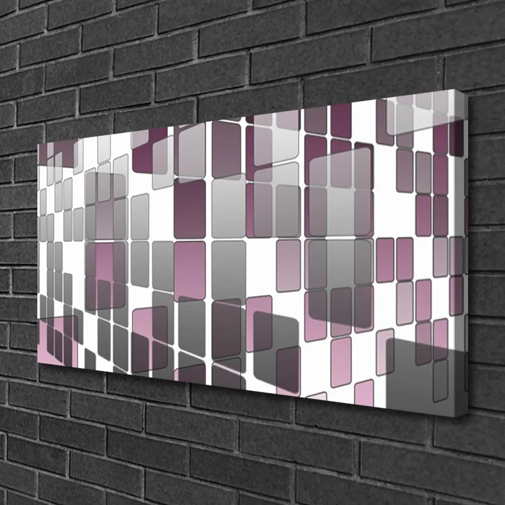 Tablou pe panza canvas Abstract Art Gri Alb Brun | BIANO