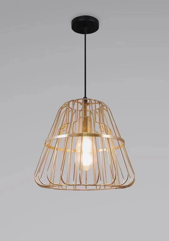 Pendul DM Living Premium Model DM5666-1, Cu Finisaj Auriu Și Lumină ...