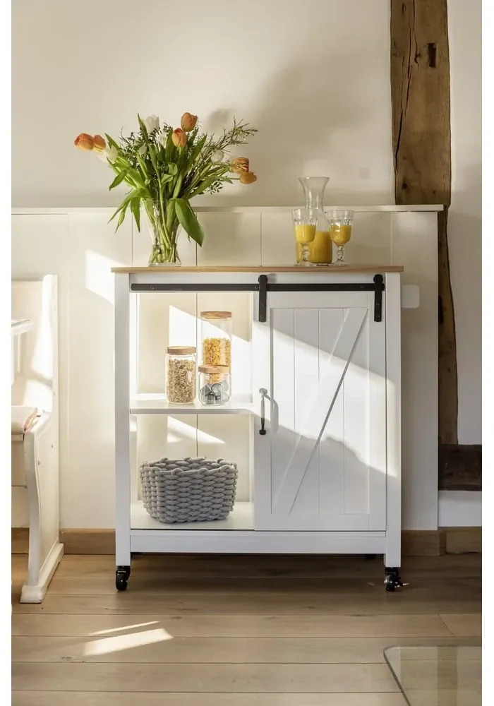 Măsuță de servire cu roți 40x80 cm Country House – Wenko | BIANO