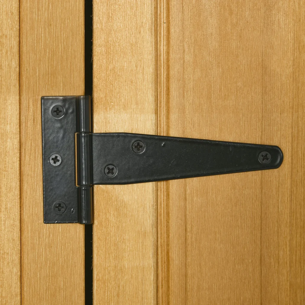 Outsunny Magazie de Gradina din Lemn, Casuta pentru Scule, sopron ...