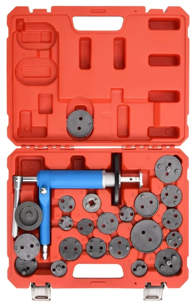Set scule etrier universal piston frana cu aer, 23 piese | BIANO