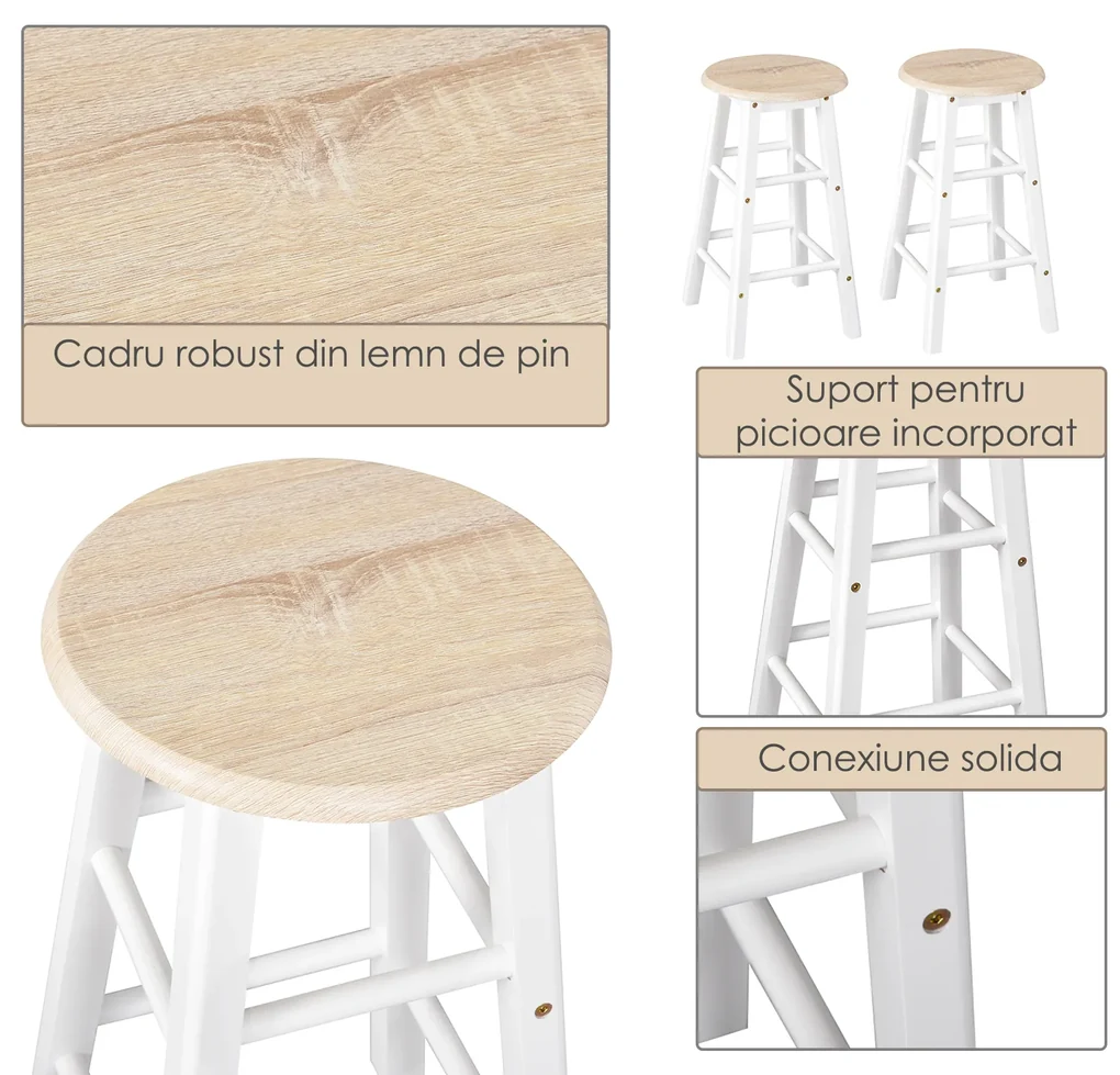 Masa pliabila cu 4 roti cu rotatie 360 °, set masa cu 2 scaune 83 ...