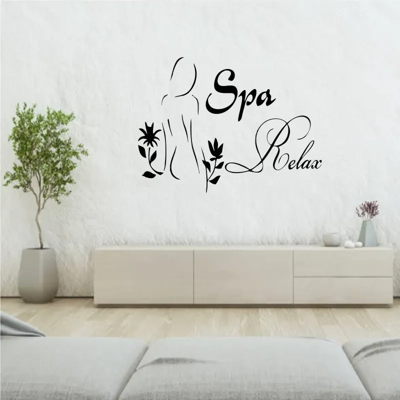 Sticker perete Spa Relax | BIANO