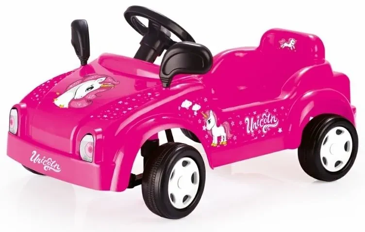 MASINA SMART CU PEDALE - UNICORN - DOLU (D2519) | BIANO