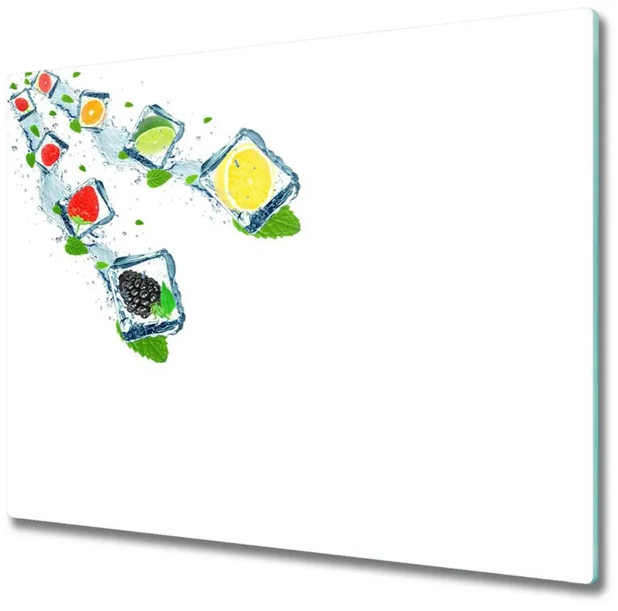 Tocator din sticla fructe cubulete | BIANO