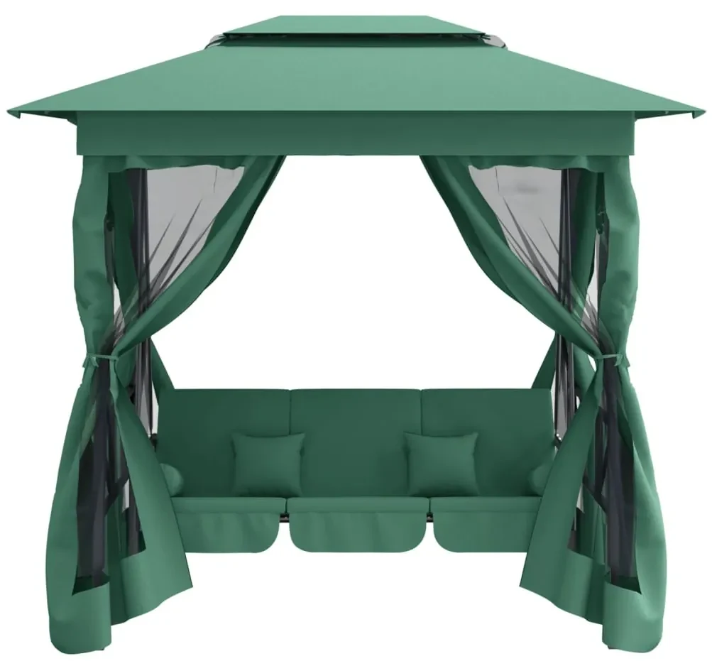 Balansoar extensibil cu pavilion Pavilion de gradina & balansoar ...