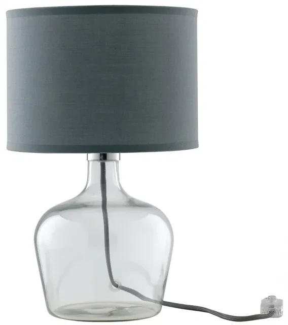 Veioza moderna gri din sticla Fan Europe Hendrix | BIANO