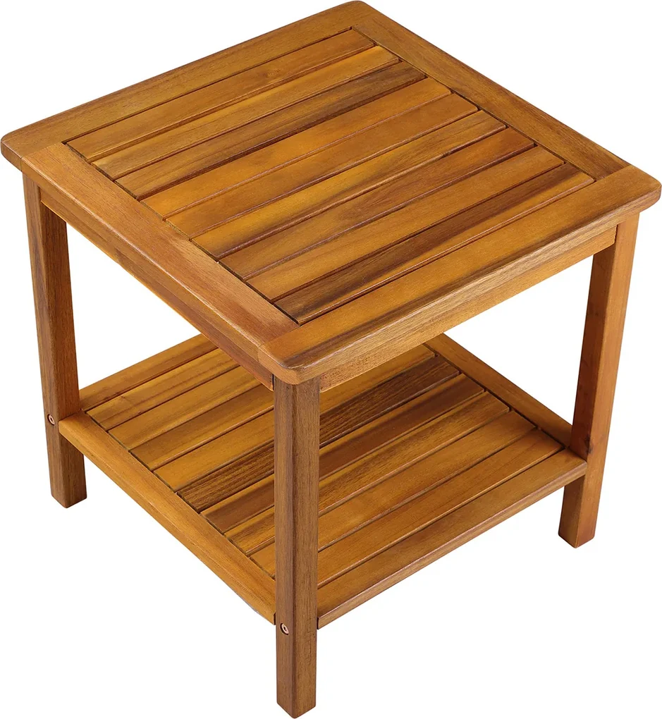 Masuta de gradina/terasa/balcon Washington Lemn salcam 45 x 45 x 45 cm ...