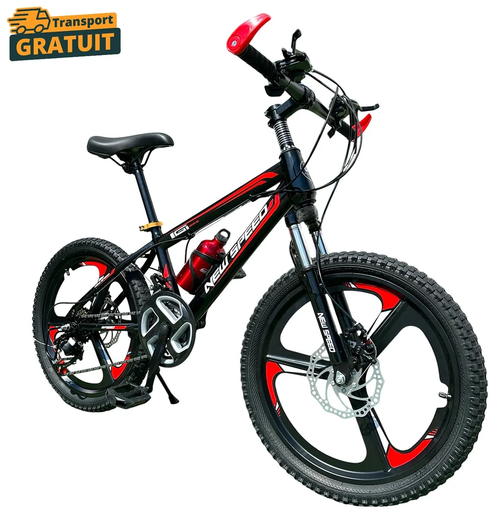 Bicicleta pentru Copii New Speed 20 inch, 21 Viteze, Frane pe Disc ...