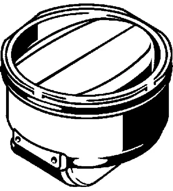 Sifon de pardoseala orizontal cu clapeta antimiros, Viega Advantix ...