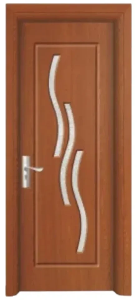 Usa Interior din MDF Novo Doors ND14, Cadru din Lemn Masiv, Geam Sablat ...