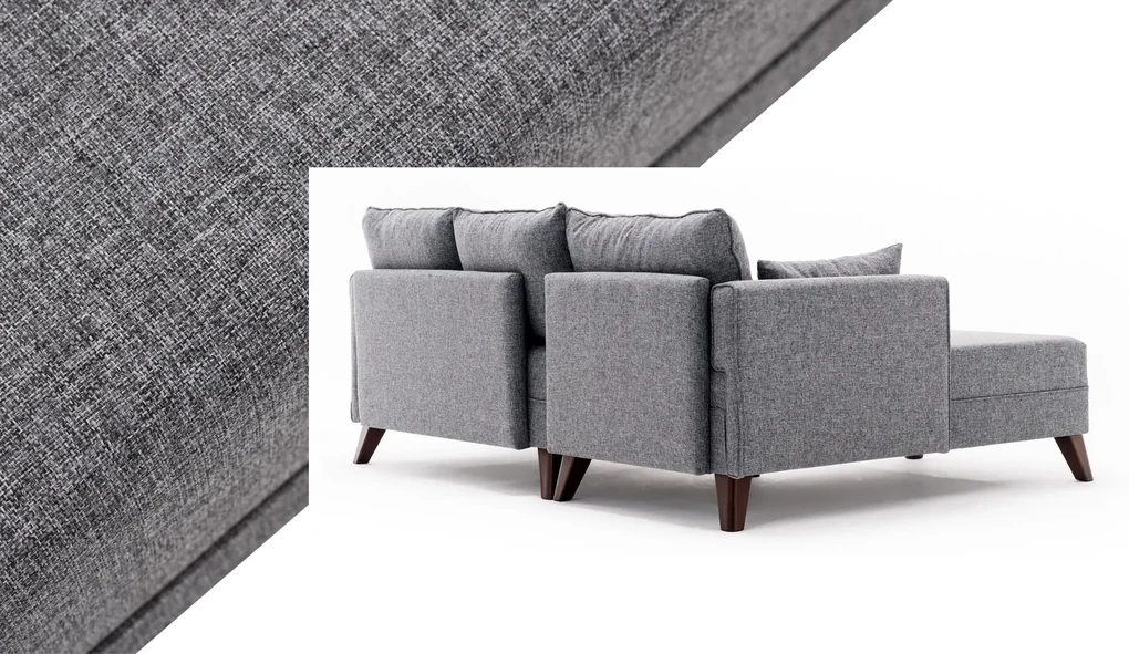 Canapea extensibilă de colț Bella Corner Sofa Left 2 | BIANO