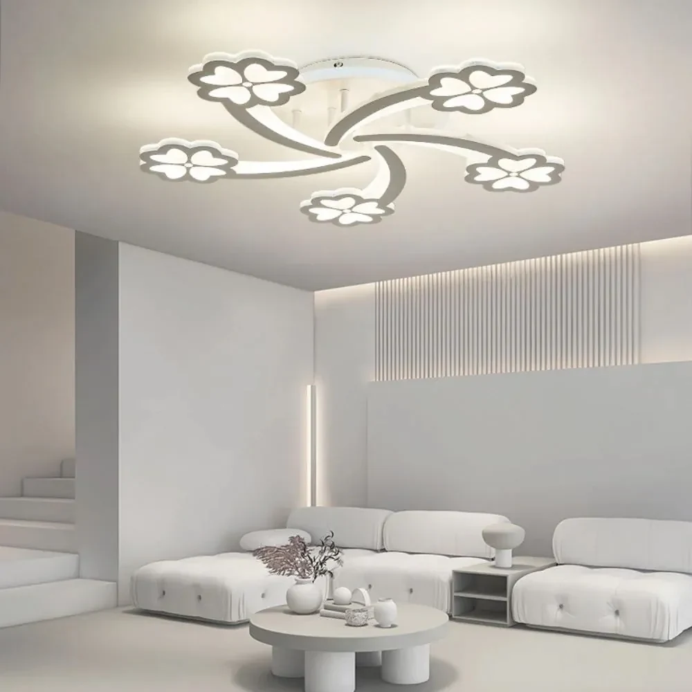 Lustra LED RFAN Model M400-5RGB Cu Telecomanda 3 Tipuri De Lumina Plus Lumina RGB Intensitate ...