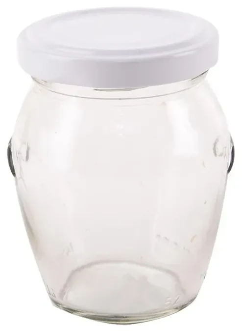 Set borcane cu capac Amforă, 145 ml, 10 bucăți | BIANO