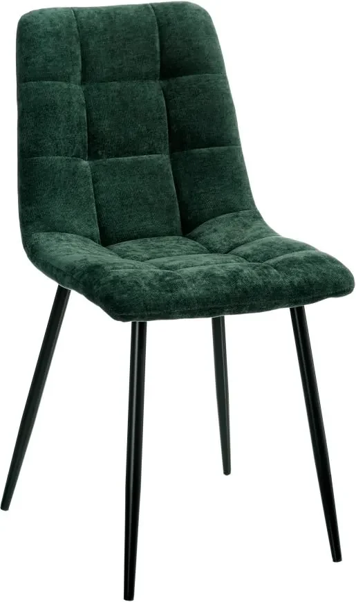 Scaun dining catifea verde inchis Dining Chair | BIANO
