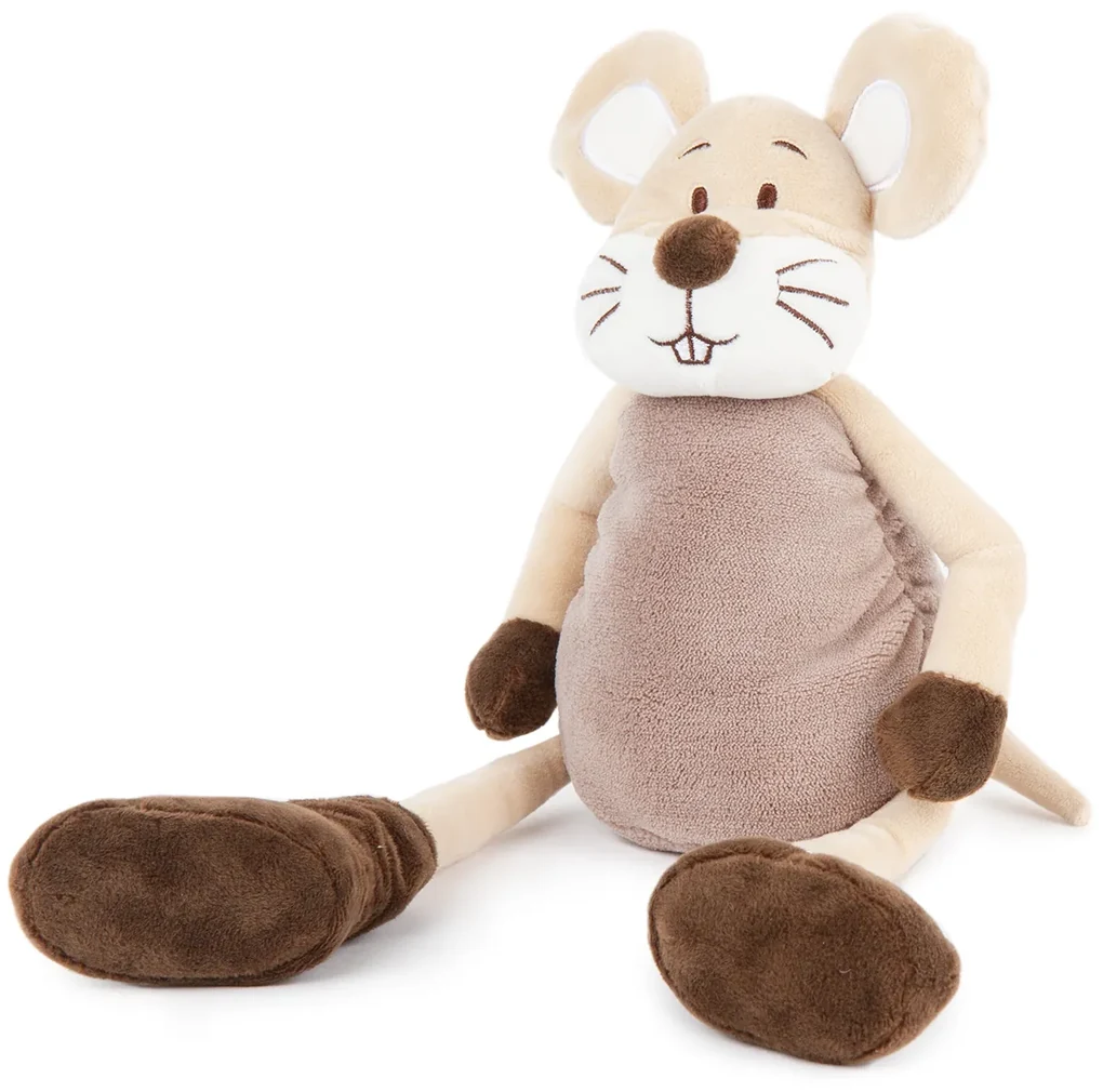Șoarece de pluș cu picioare lungi, 40 cm | BIANO