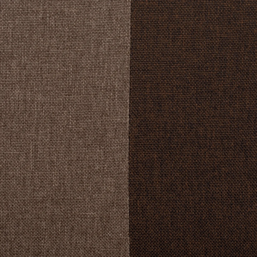 Canapea extensibilă, maro închis/maro, MONTES UNI | BIANO