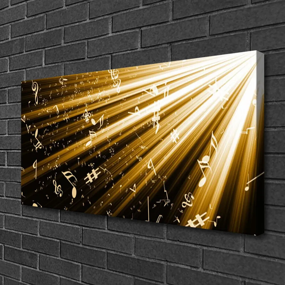 Tablou pe panza canvas Abstract Art Galben Negru Alb | BIANO