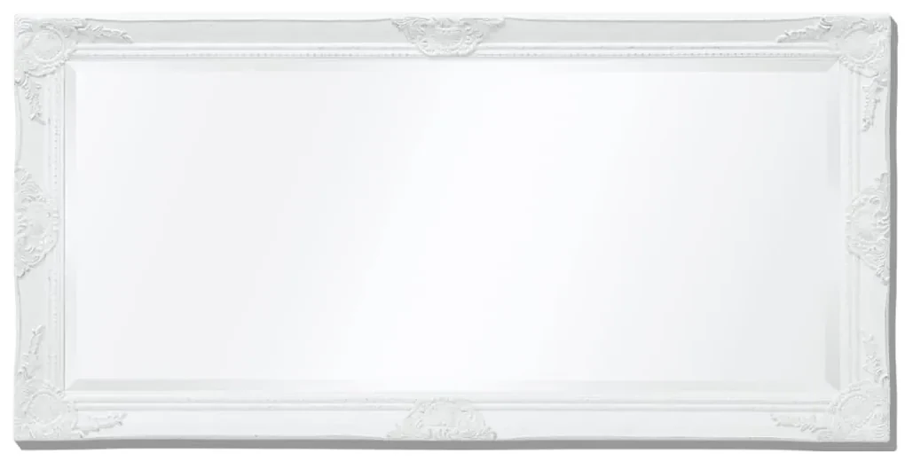 Oglinda de perete in stil baroc, 120 x 60 cm, alb 1, Alb, 120 x 60 cm ...