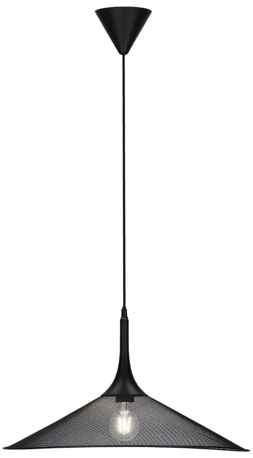 Lustră cu abajur textil ø 50 cm Kiruna – Candellux Lighting | BIANO