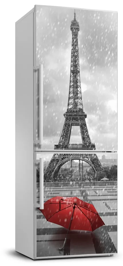 Autocolant pe frigider turnul Eiffel | BIANO
