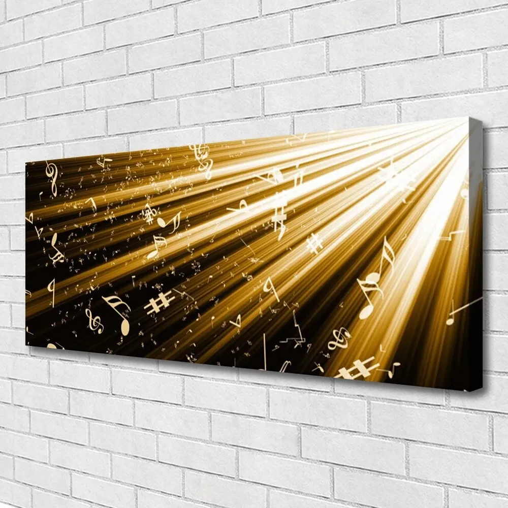 Tablou pe panza canvas Abstract Art Galben Negru Alb | BIANO