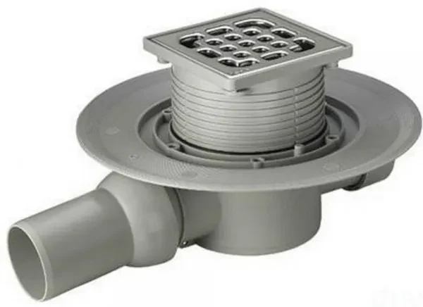 Sifon de pardoseala orizontal cu clapeta antimiros, Viega Advantix ...