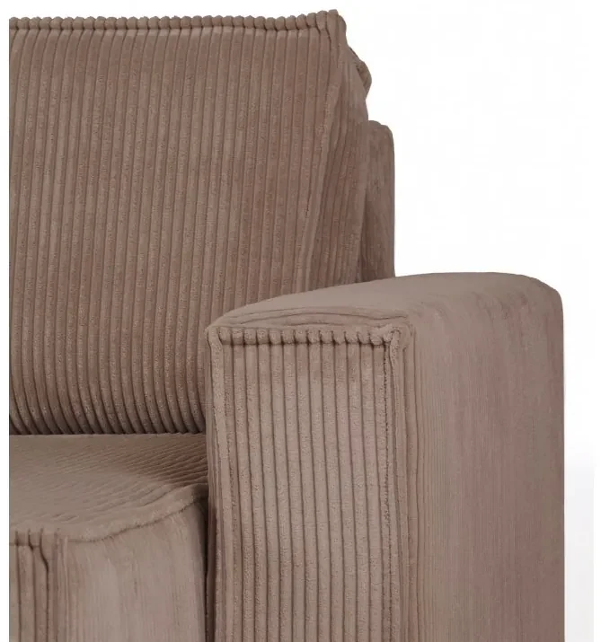 Canapea extensibila cu trei locuri maro SMART | BIANO