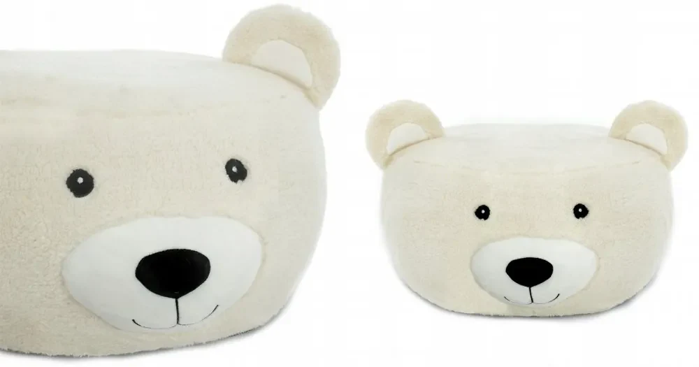 Scaun gonflabil de pluș Ursuleț REA | BIANO