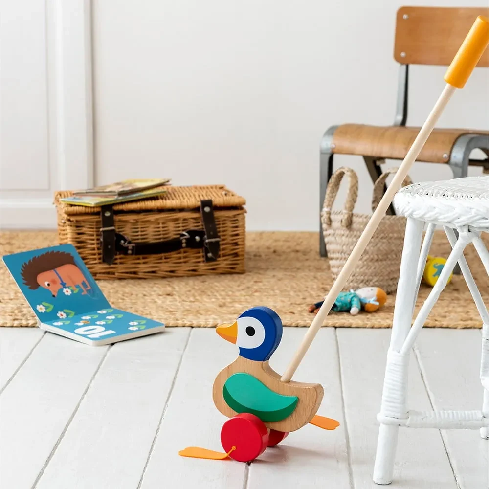 Jucărie din lemn Flapping Duck – Rex London | BIANO