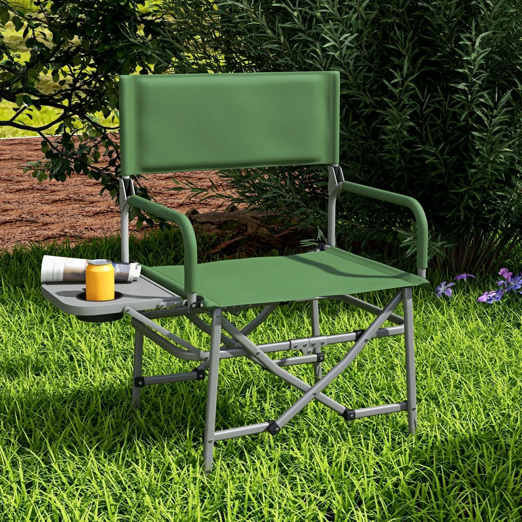 Outsunny Scaun de Regizor, Scaun de Camping Pliabil pentru Adulti ...