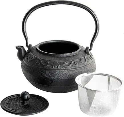 Ceainic India din fonta neagra 19 cm | BIANO
