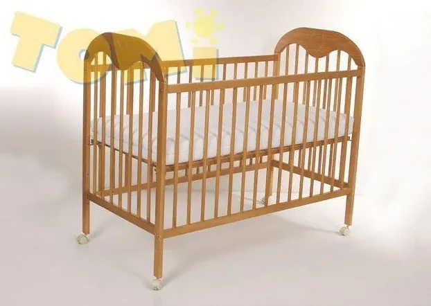 Patut pentru bebe Tomi 6 natur cu roti | BIANO