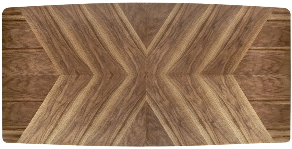 Masa extensibila Baron nuc/negru L200-350 cm | BIANO