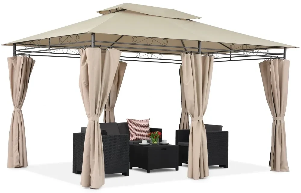 Copertină de grădină Ibiza 3x4m crem Garden Point | BIANO