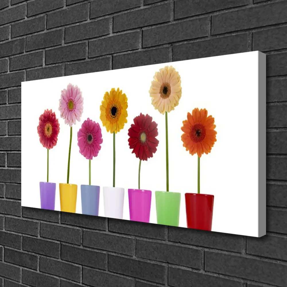 Tablou pe panza canvas Flori Floral Multi | BIANO