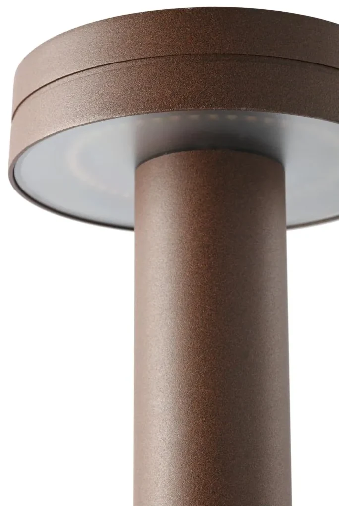 Stalp LED iluminat exterior IP65 ESPO H-60cm maro rustic | BIANO