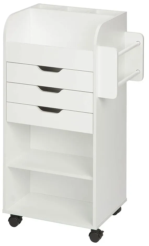 Dulap depozitare rulant cu rafturi si sertare | BIANO
