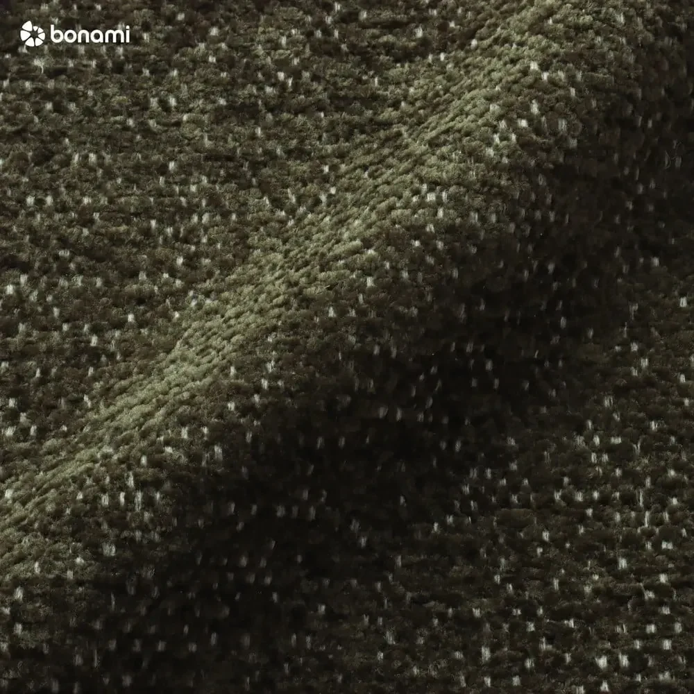 Taburet verde cu tapițerie din chenille Everest – Bobochic Paris | BIANO