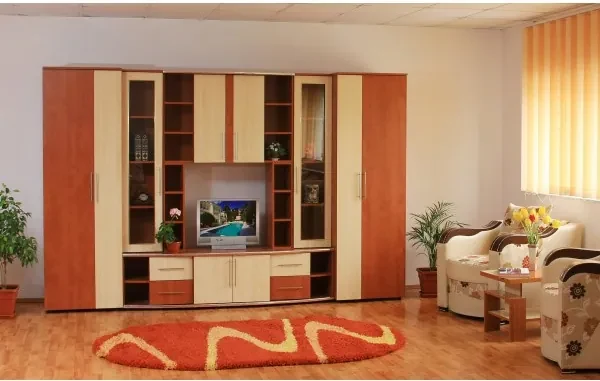 LIVING CRISTINA 340X53X200 CIRES + MESTEACAN | BIANO