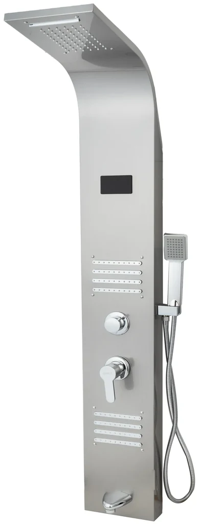 Panou dus hidromasaj inox 5 functii Digital Thermo Satin TREND | BIANO