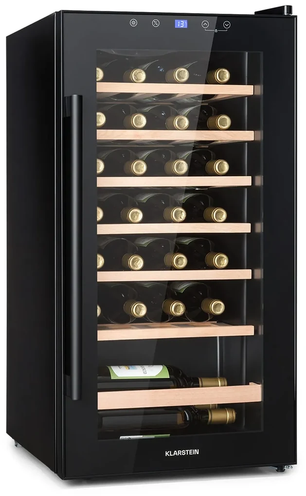 Barossa 29 Uno, frigider pentru vin, 1 zonă, 88 litri/28 sticle, ecran ...