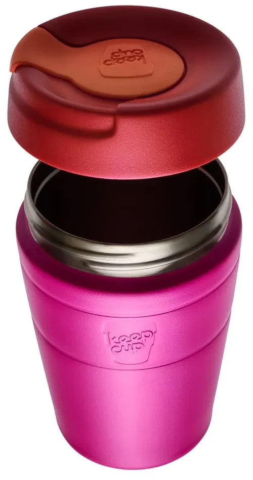 Cană termos roz 454 ml Helix Thermal Afterglow L – KeepCup | BIANO