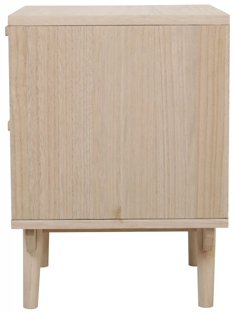 Noptiera din MDF cu impletitura din ratan 42x36 cm | BIANO