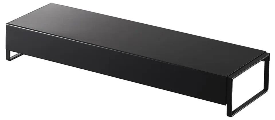 Raft reglabil pentru bucătărie Yamazaki Tower, negru | BIANO