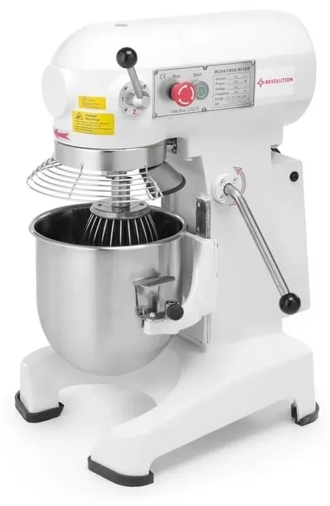 Mixer profesional planetar spirala cu vas detasabil 3 viteze, roti ...