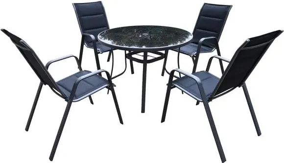 Set mobilier din metal pentru grădină Timpana Ridge | BIANO