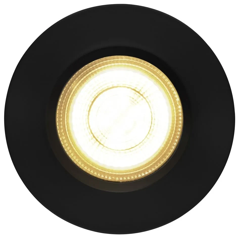 Spot incastrabil LED CCT, IP65 Don Smart negru | BIANO
