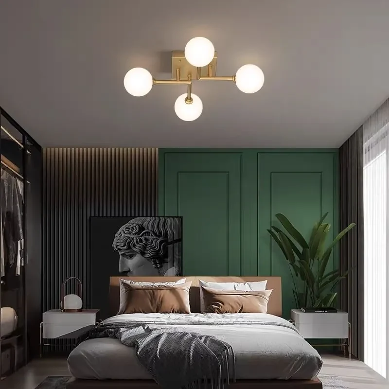 💡 Lustra DN06-4 Auriu – Simplitate Elegantă cu Accente de Lux | BIANO