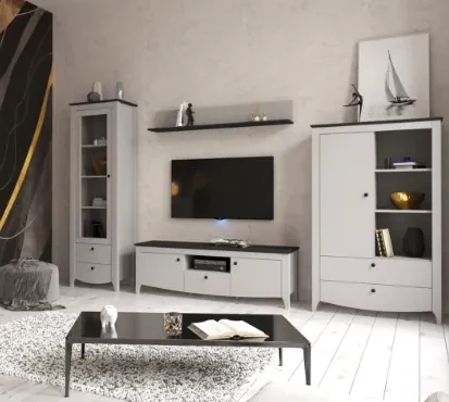 Set Living Kora PAL Alb | BIANO